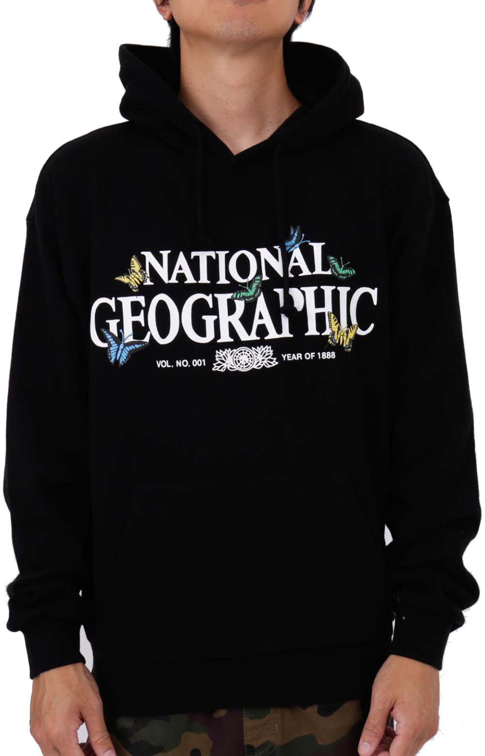 Parks Project, x National Geographic Night Butterflies Hoodie - Black ...